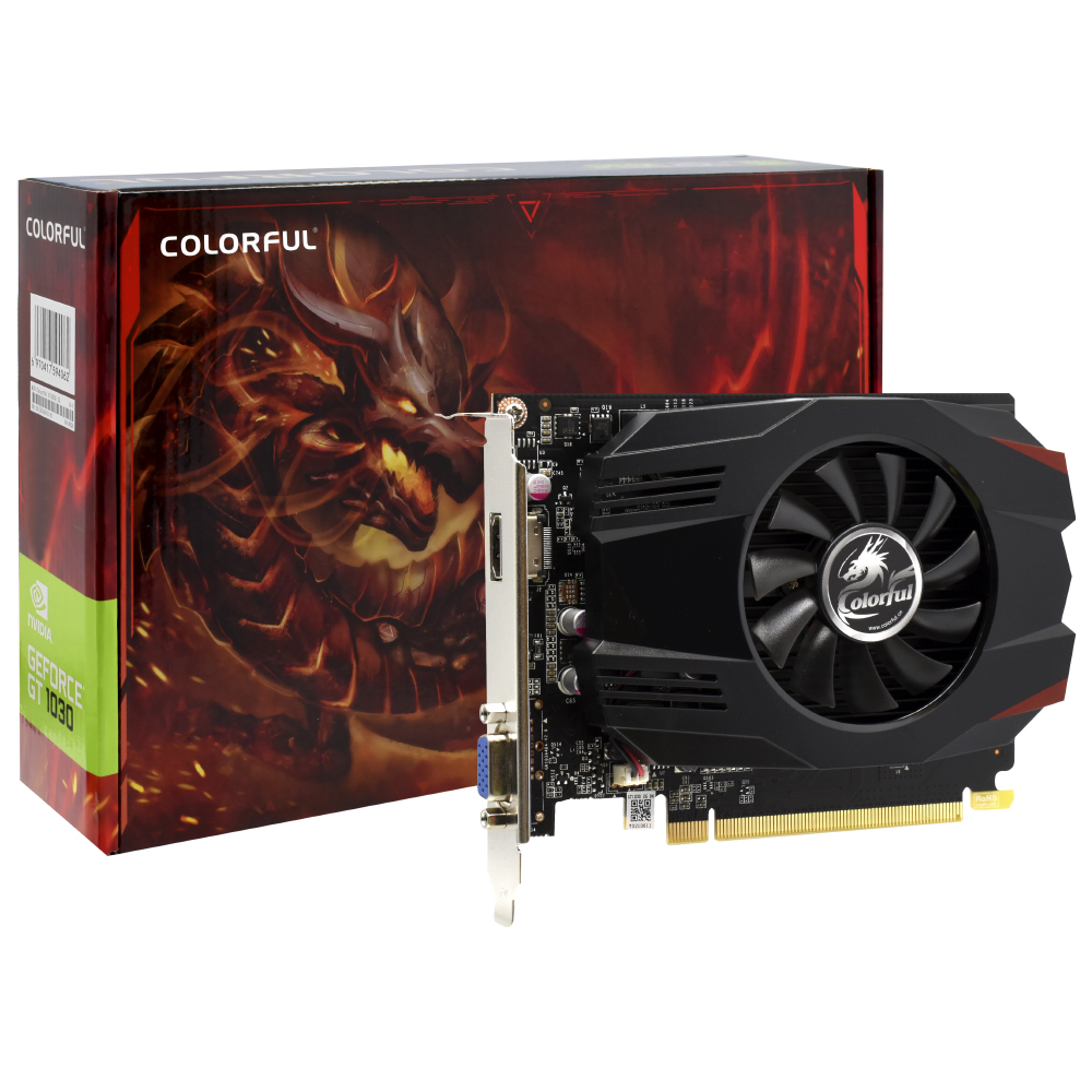 Placa de Video Colorful 2GB GeForce GT1030 GDDR4 - GT10302GV4-V ...
